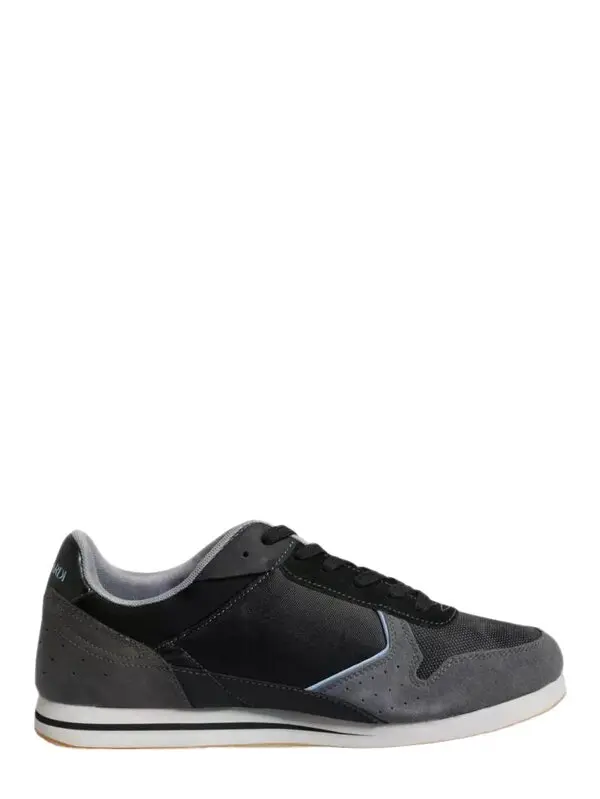 TRUSSARDI Panelled Lace-up Sneakers - Black