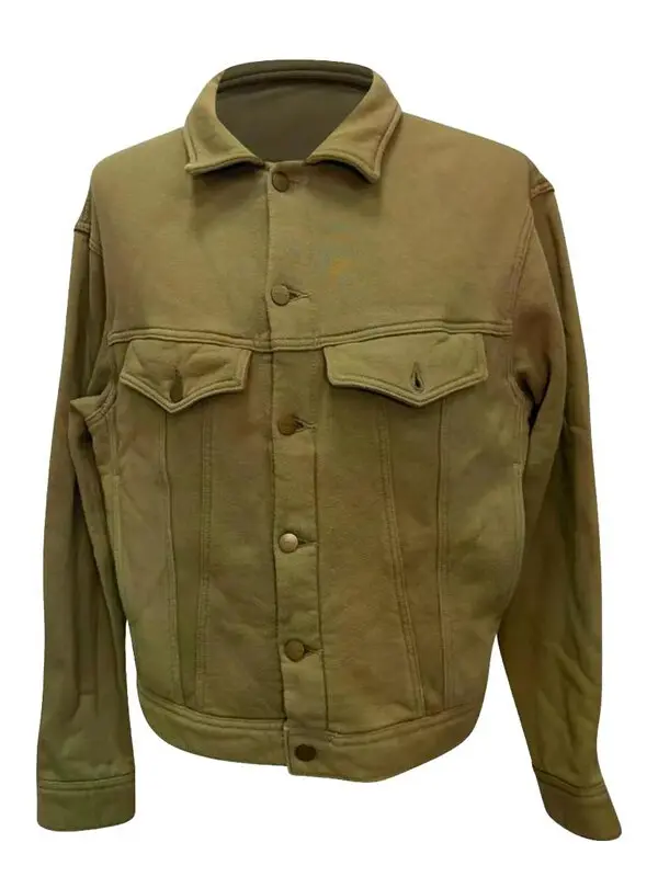 Fear Of God Trucker Denim Jacket - Green