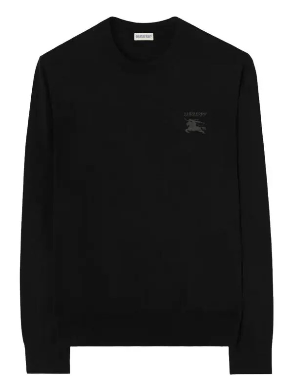 Burberry Wool Sweater - Black