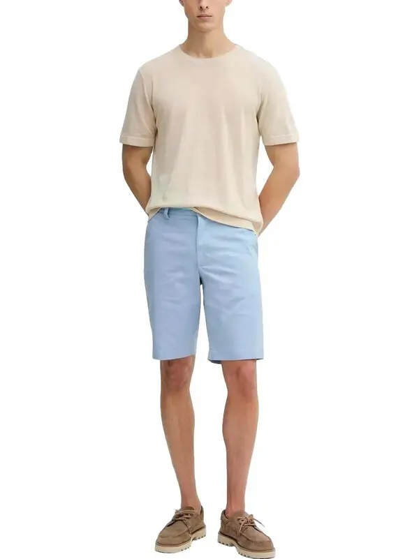Lacoste Logo Patch Shorts - Blue