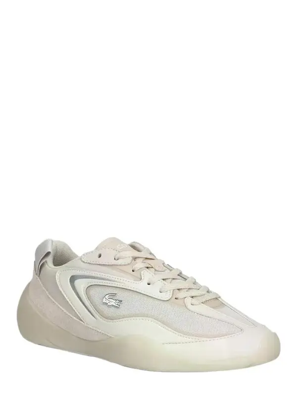 Lacoste Panelled Mesh Sneakers - Neutrals