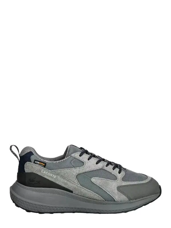 Lacoste L003 Evo Panelled Mesh-trim Sneakers - Grey
