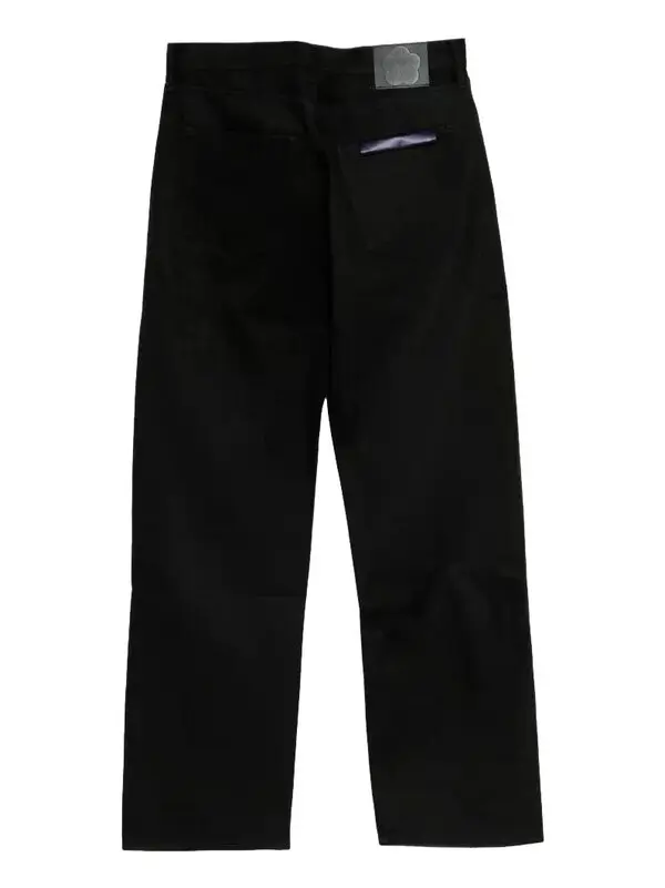 MOMOTARO Straight-leg Denim Jeans - Black