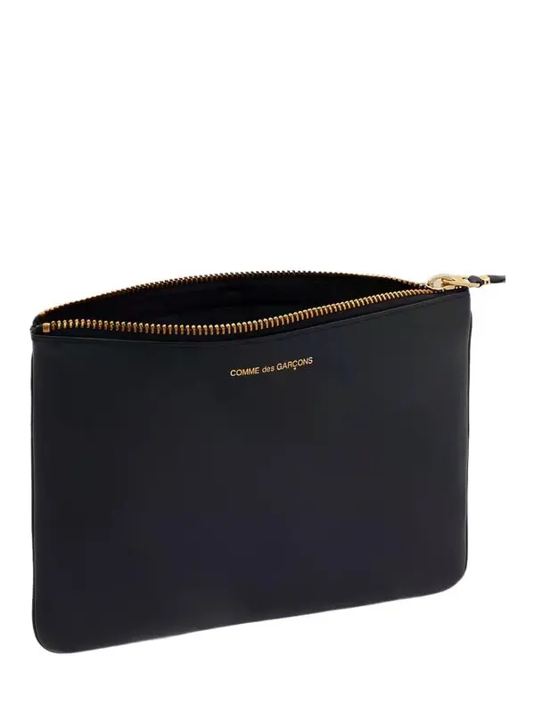 Comme Des Garçons Leather Pouch - Blue