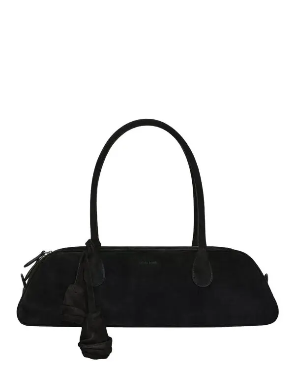 Magda Butrym Brigitte Trapeze Floral-detail Tote Bag - Black