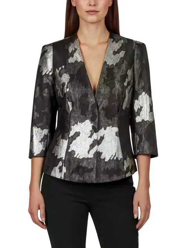 Escada Jacquard Blazer - Black