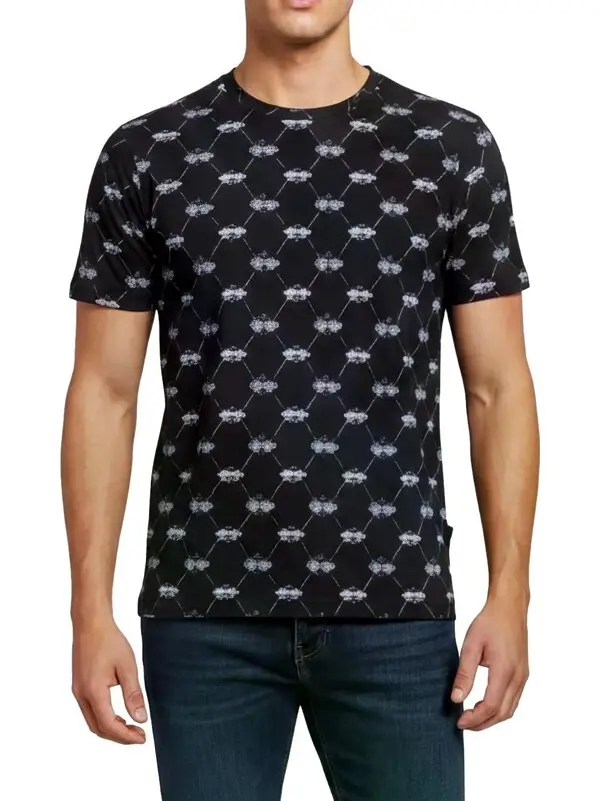 Giorgio Armani Printed T-shirt - Black
