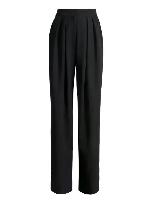 Balmain Grain De Poudre Trousers - Black