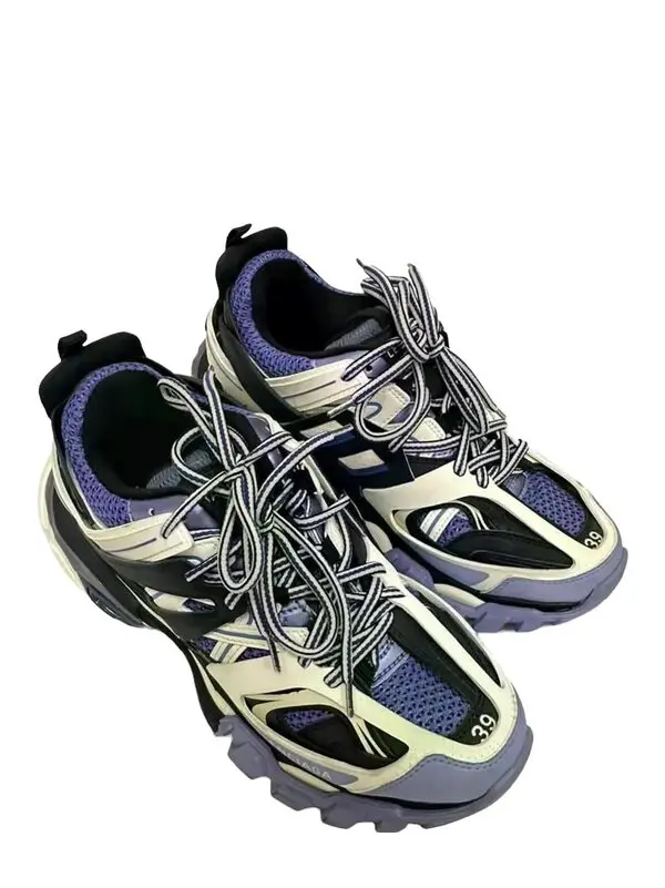 Balenciaga Track Lace-up Fastening Sneakers - Neutrals
