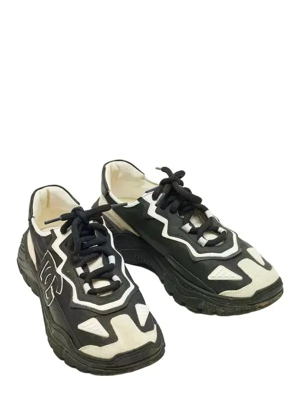 Dolce & Gabbana Daymaster Lace-up Sneakers - Black