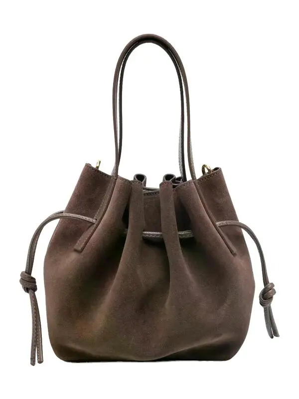 Yuzefi Mini Scallop Tote Bag - Brown