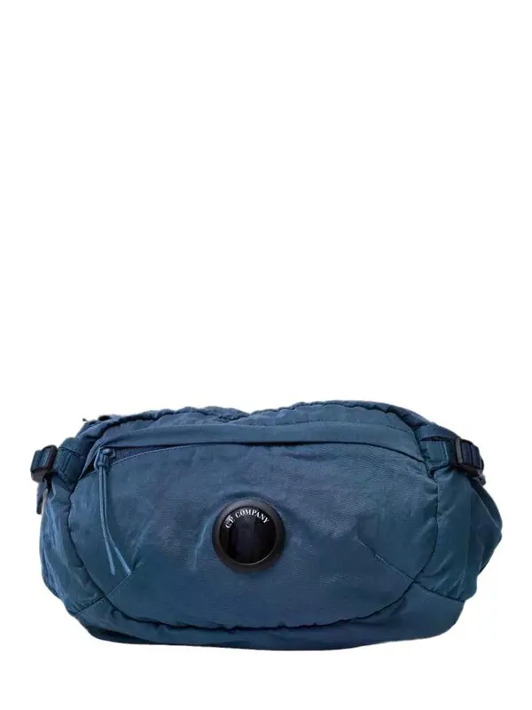 C.P. COMPANY Logo-detail Belt Bag - Blue