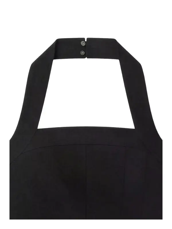 A.L.C. Lori Halterneck Top - Black