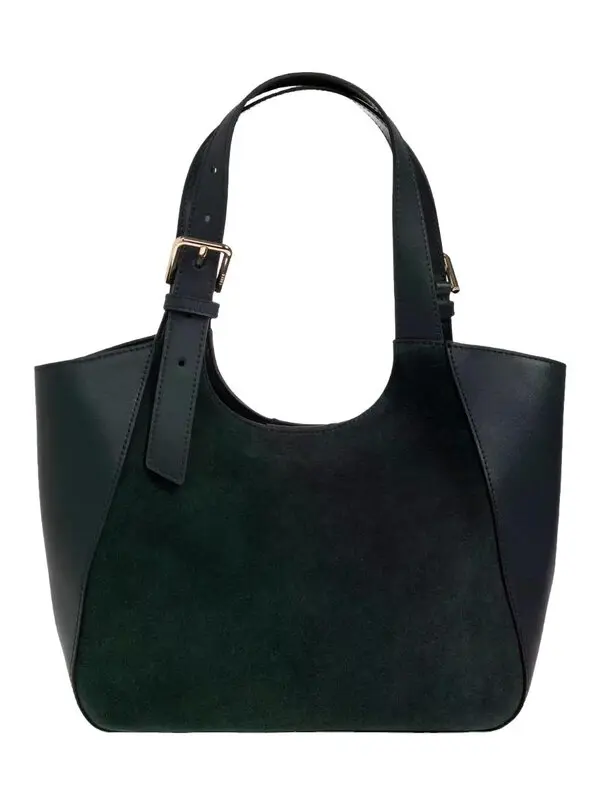 Furla Small Dora Leather Tote Bag - Green