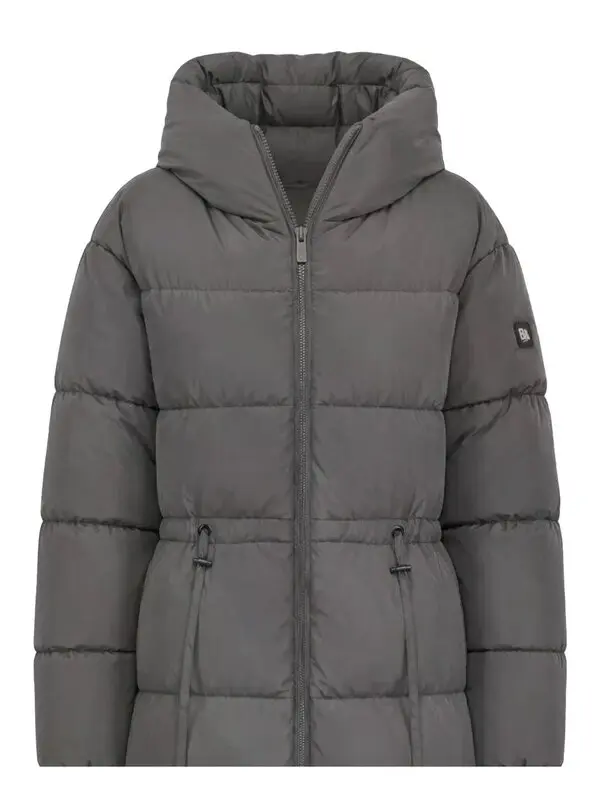 Bacon Quilted Down Coat - Grey