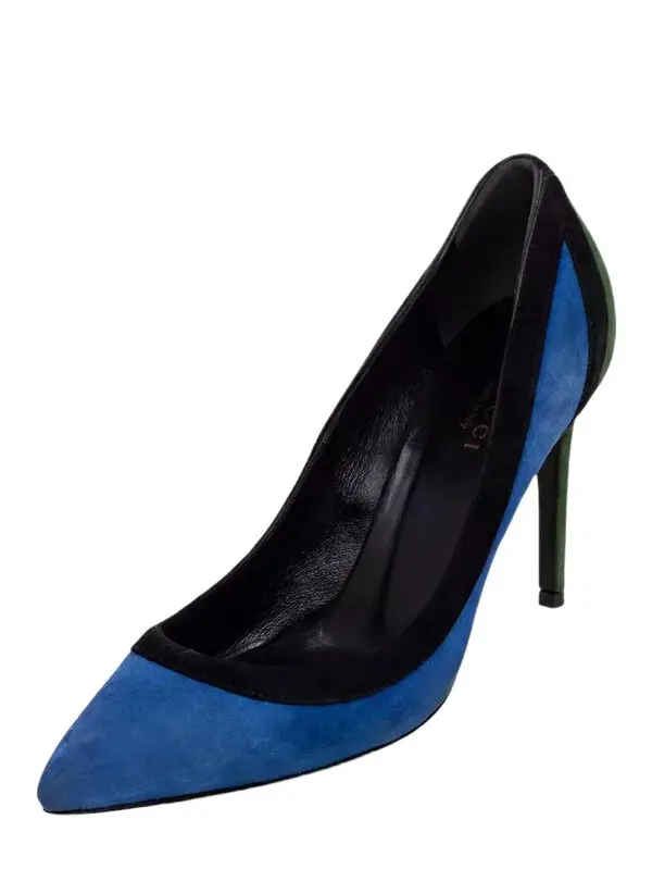 Gucci Pointed-toe Pumps - Blue