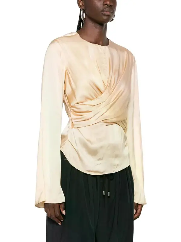 Isabel Marant Étoile Neame Crossover Detail Blouse - Neutrals