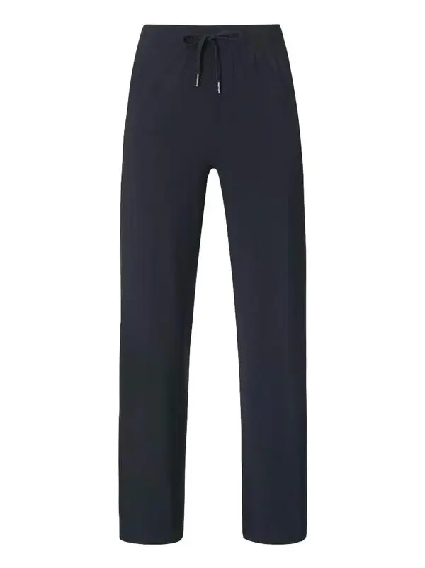 Sweaty Betty Explorer Side-stripe Wide-leg Track Pants - Black