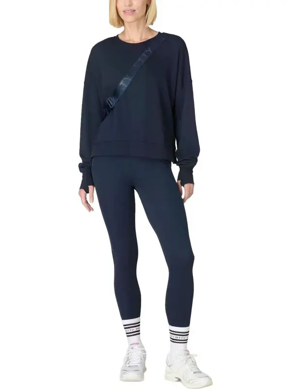 Sweaty Betty High-waisted Cropped Leggings - Blue