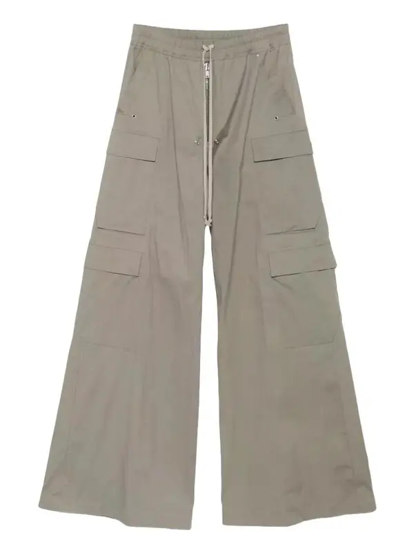 Rick Owens Cargo Drawstring Trousers - Grey