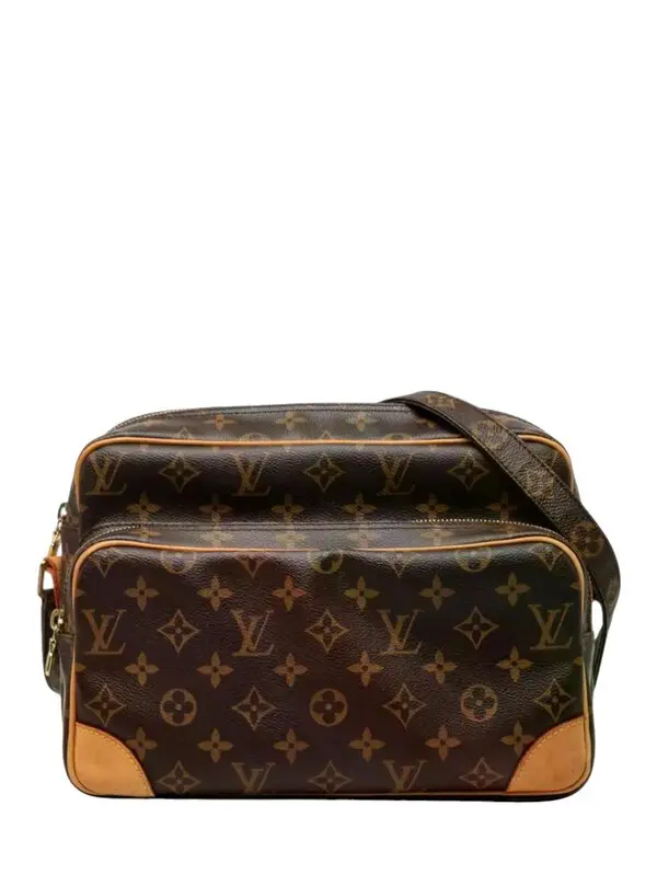 LOUIS VUITTON Monogram Nil Crossbody Bag - Brown