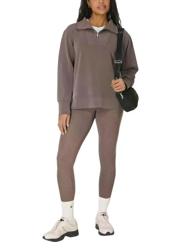 Sweaty Betty High-waisted Cropped Leggings - Brown