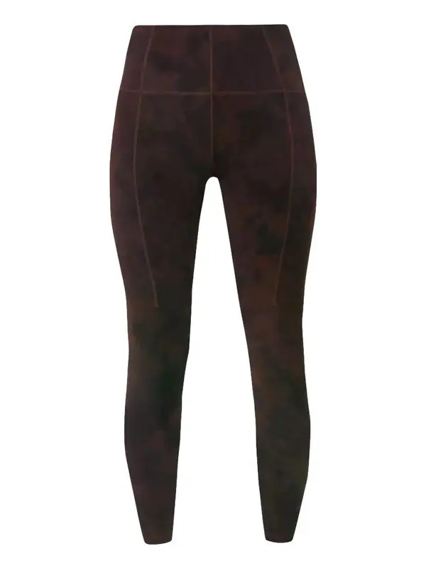 Sweaty Betty Tie-dye Leggings - Brown