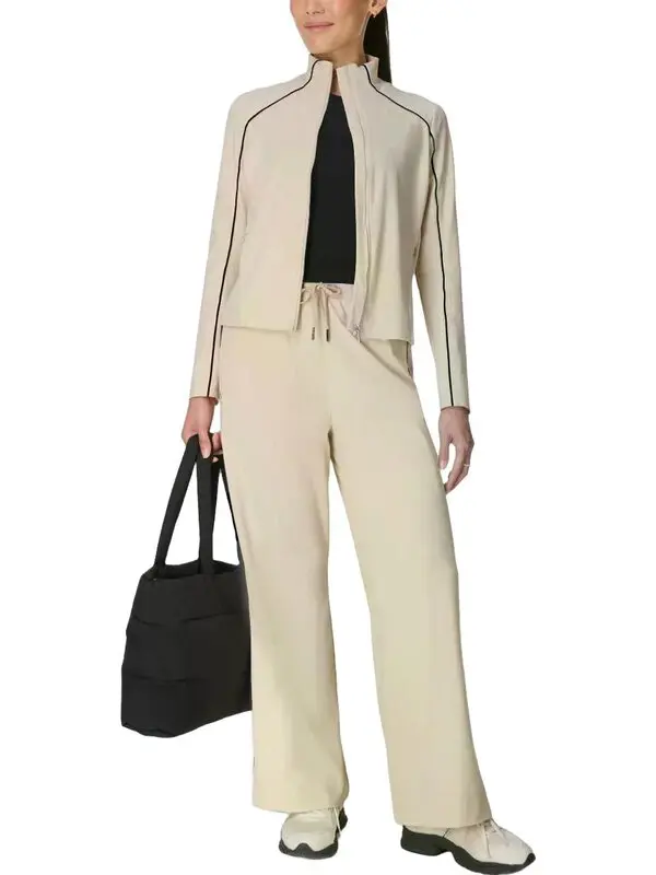 Sweaty Betty Piped Tracksuit - Neutrals