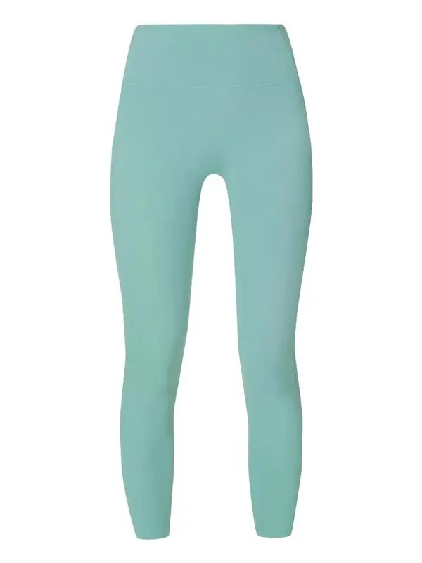 Sweaty Betty Ribbed-panel Leggings - Green