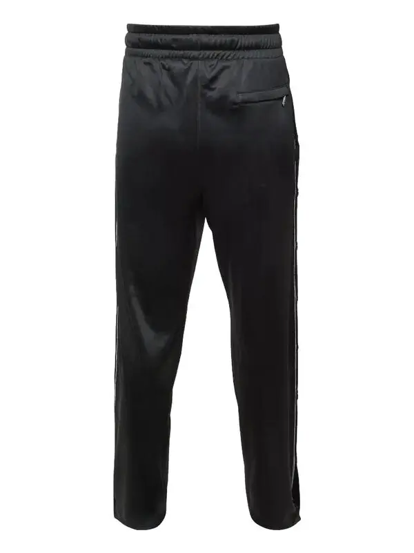 Dolce & Gabbana Panda Graphic Side-tape Track Pants - Black