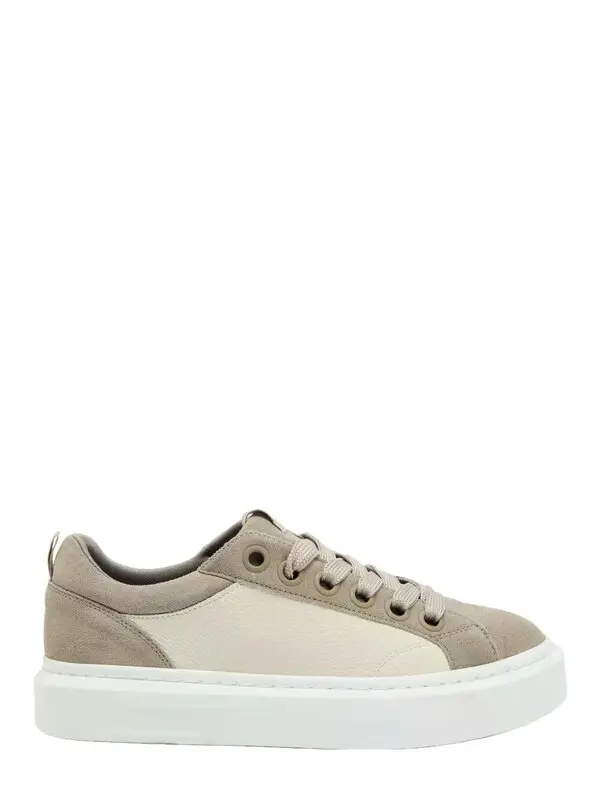 CLEENS Ace Panelled Sneakers - Grey