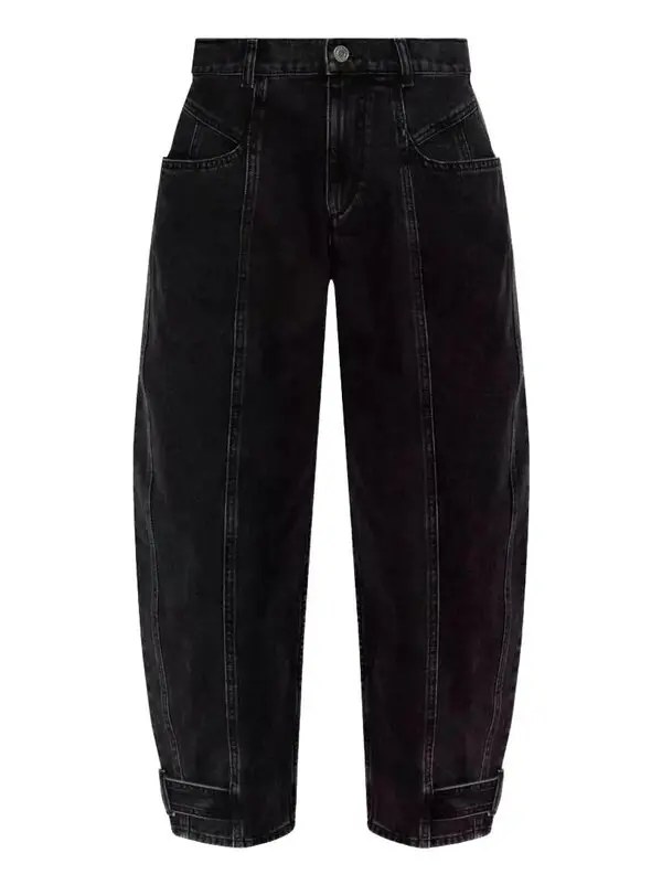 Isabel Marant Étoile Leja Panelled Jeans - Black
