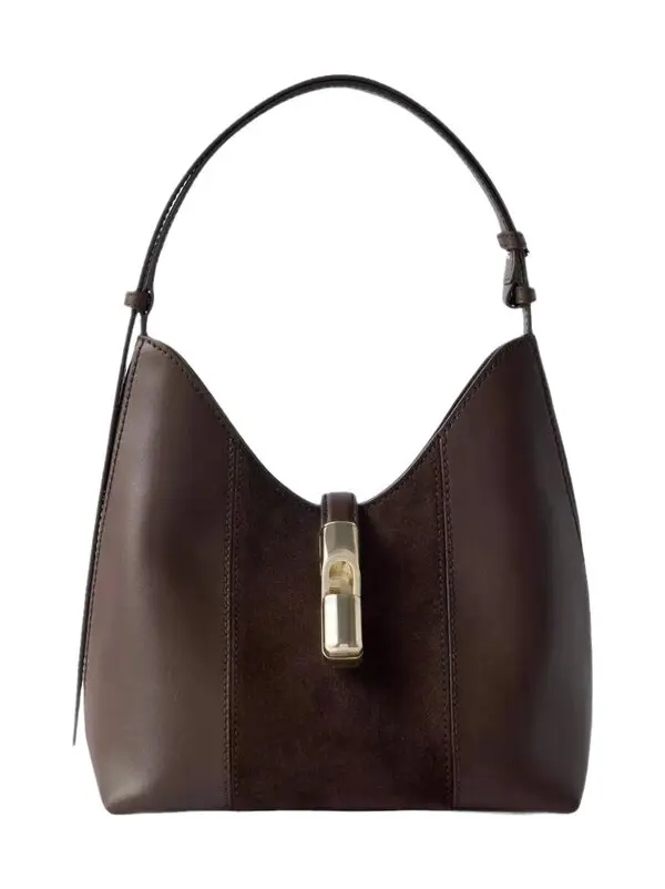 Furla Leather Shoulder Bag - Brown