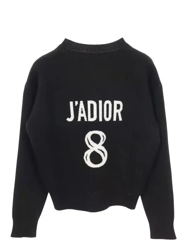 Dior J'adior 8 Knit Sweater - Black