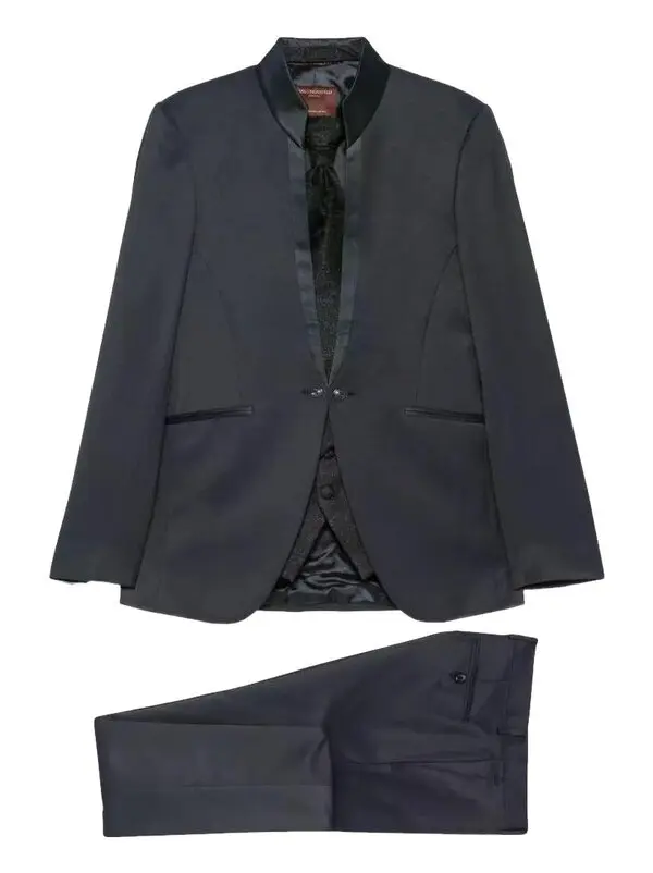 CARLO PIGNATELLI Single-breasted Four-piece Suit - Blue