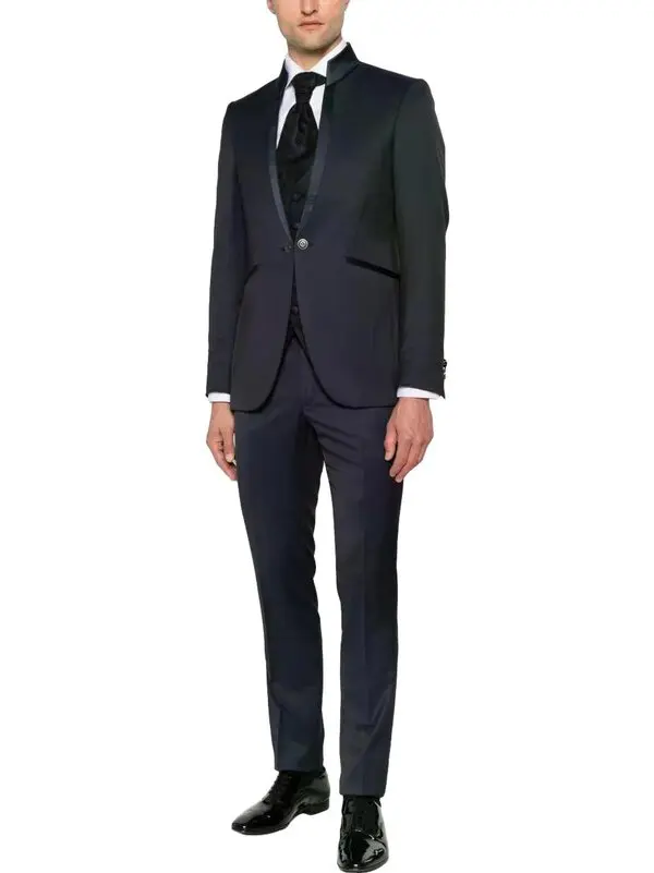 CARLO PIGNATELLI Single-breasted Four-piece Suit - Blue