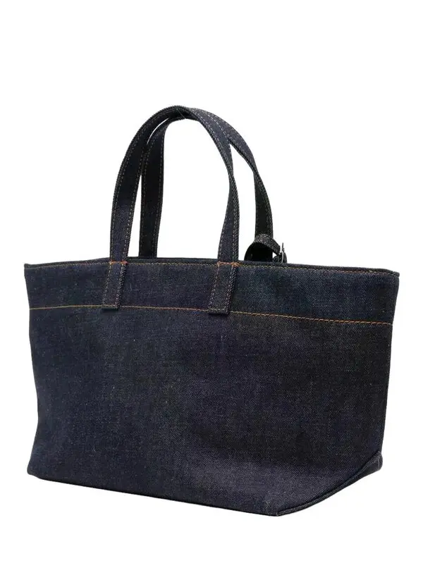 A.p.c. Small Le Drummer Denim Tote Bag - Blue