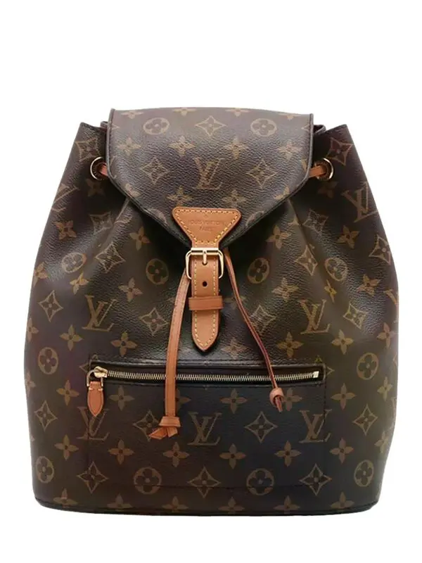 LOUIS VUITTON 2018 Monogram Montsouris Backpack - Brown