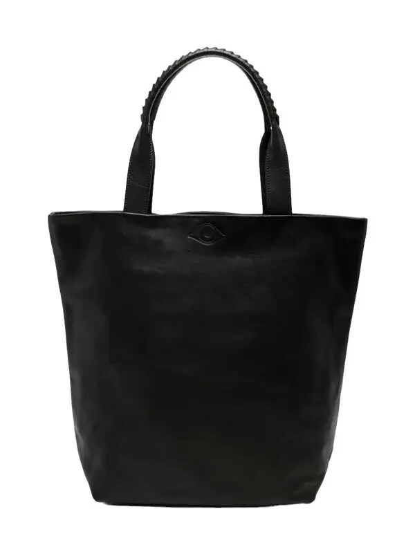 CORNELIAN TAURUS BY DAISUKE IWANAGA Braided-handle Tote Bag - Black