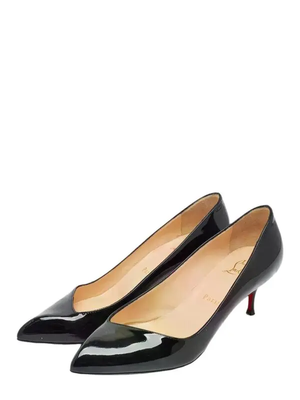 CHRISTIAN LOUBOUTIN Corneille Pointed-toe Pumps - Black