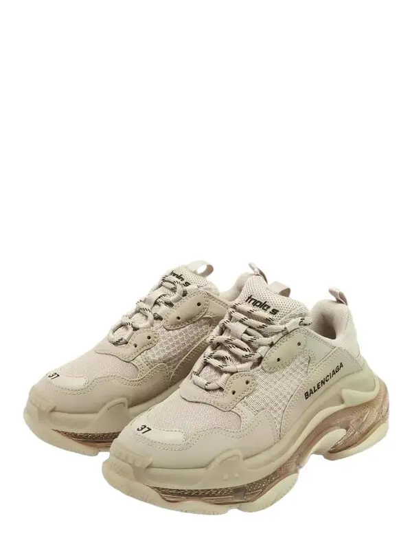 Balenciaga Triple S Clear Sole Sneakers - Neutrals