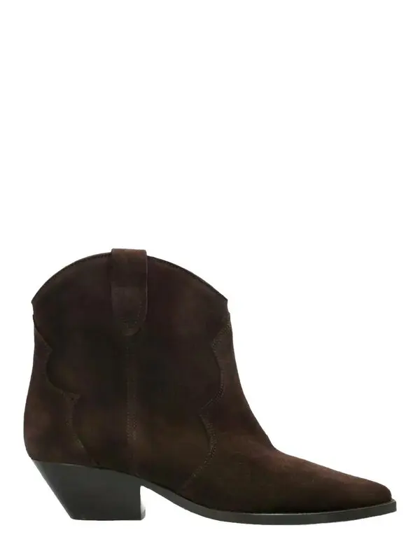 Isabel Marant Étoile Dewina Suede Ankle Boots - Brown