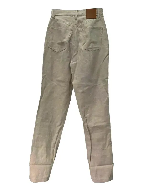 Nanushka Straight-leg Trousers - Neutrals