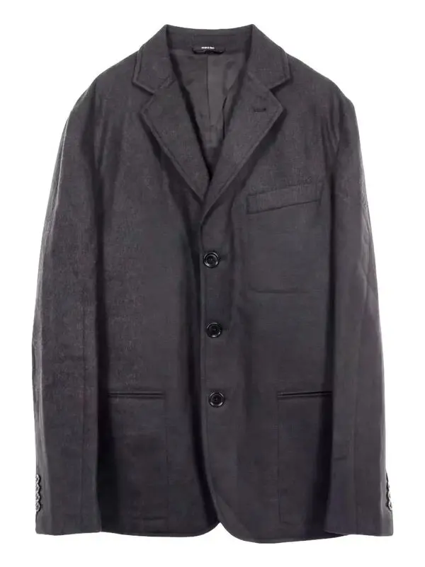 Hermès 2010s Single-breasted Blazer - Grey