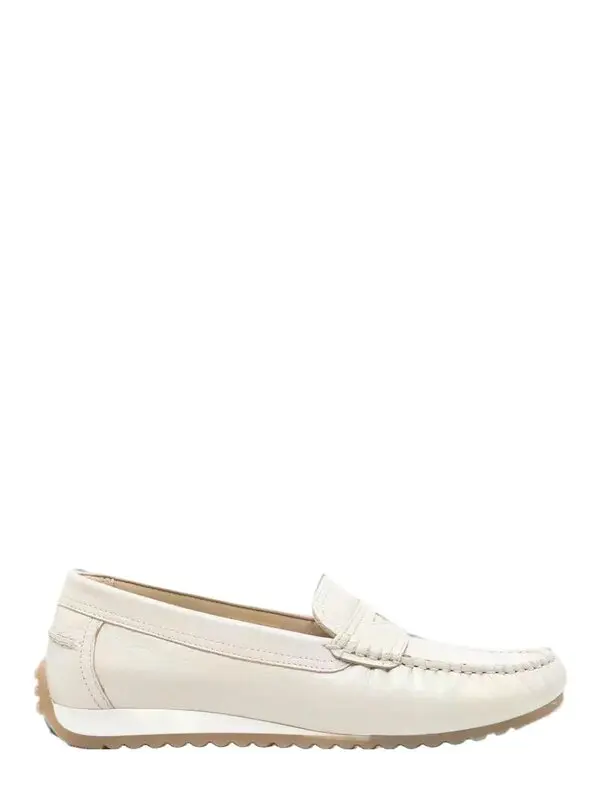 ARA Leather Penny Loafers - Neutrals