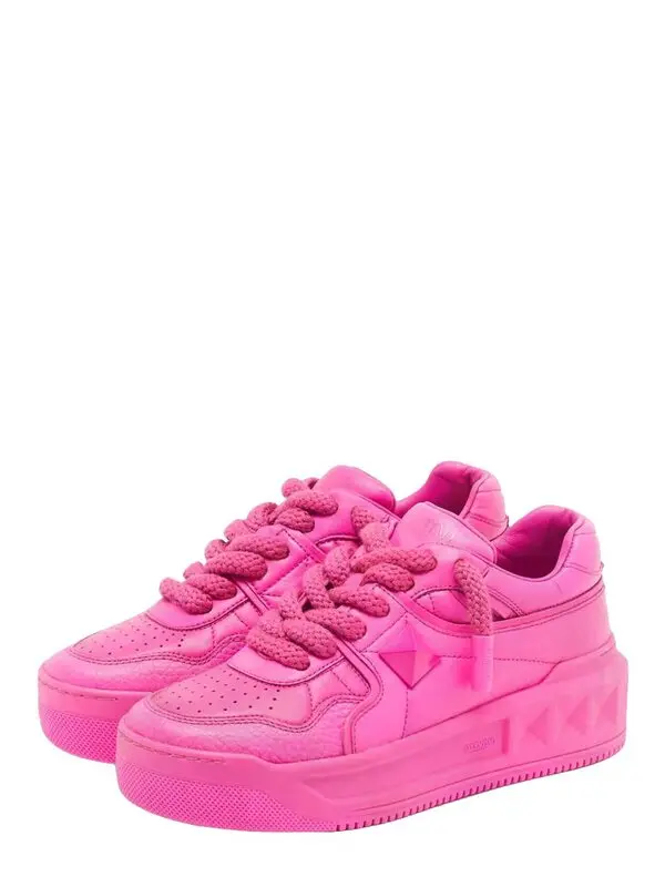 Valentino Garavani One Stud Low-top Sneakers - Pink