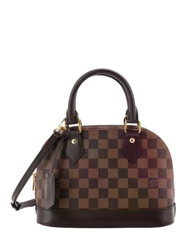 LOUIS VUITTON Alma Handbag Damier Bb Shoulder Bag - Brown