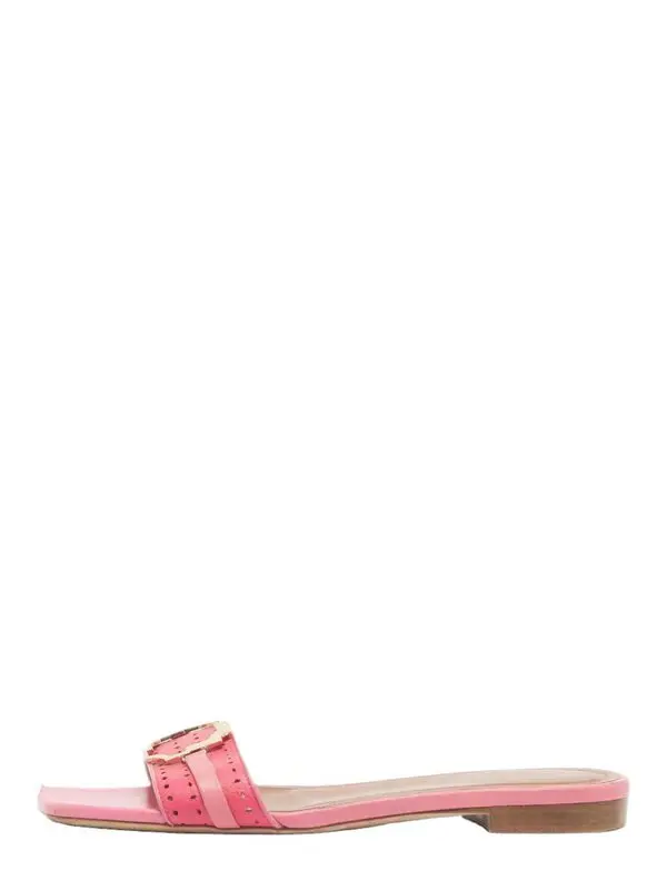 MALONE SOULIERS Gena Buckle-detail Flat Sandals - Pink