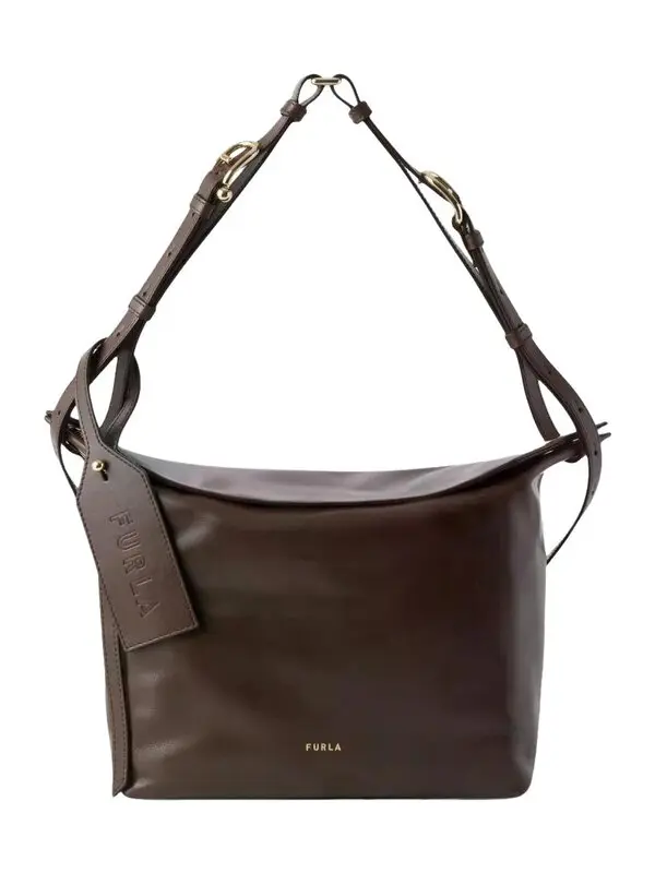 Furla Leather Shoulder Bag - Brown