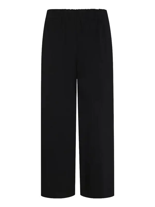 Fabiana Filippi Monili Chain Detail Wide-leg Trousers - Black